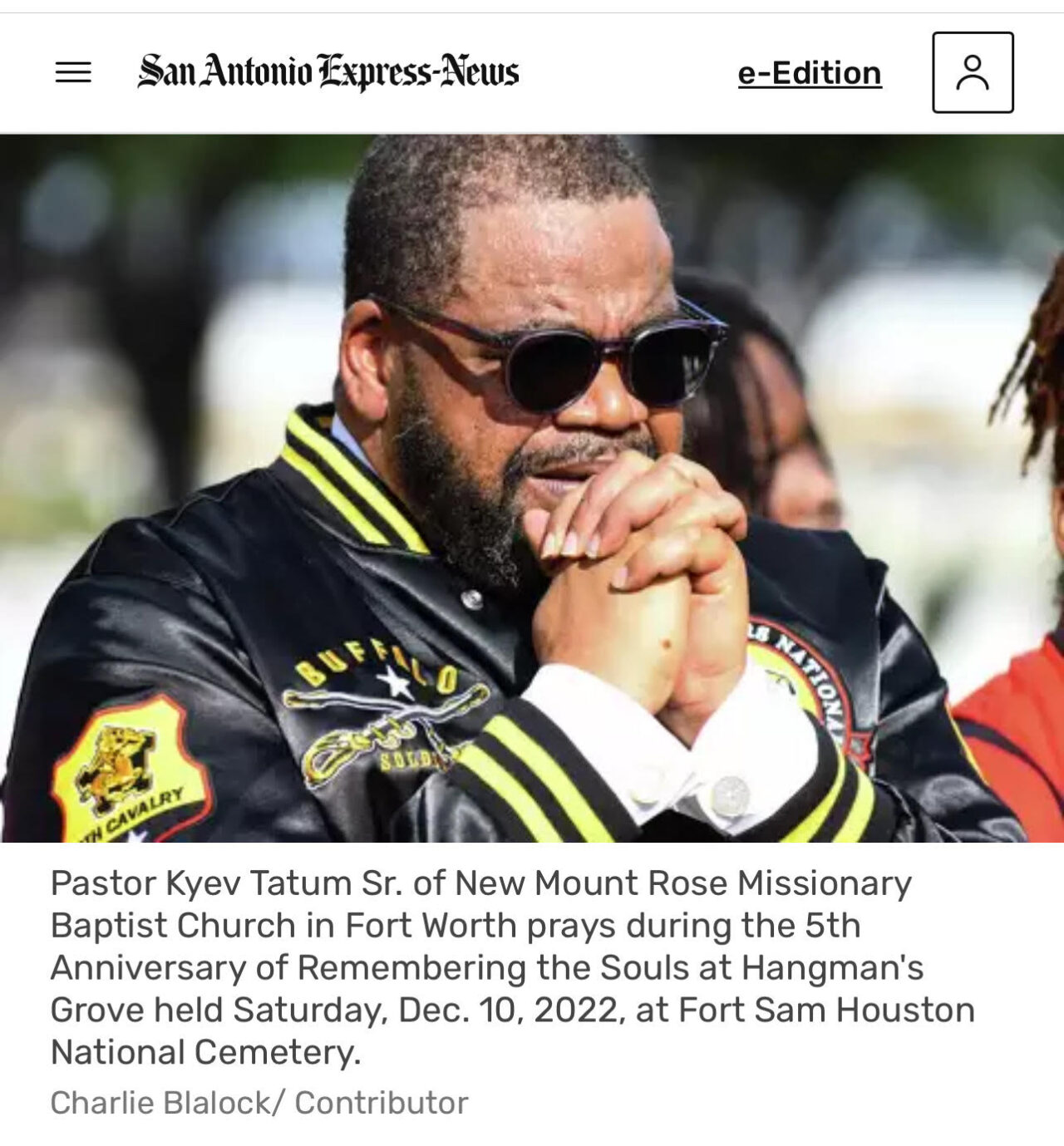 Pastor Kyev Tatum: A Crusader for Compassion in America | Scared Stiff ...